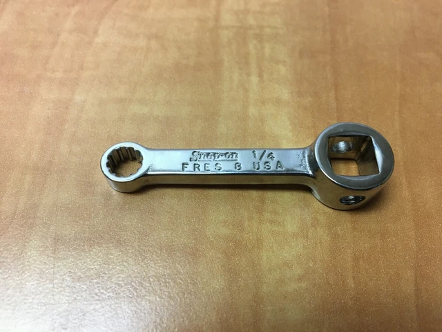 SNAP-ON 3/8& DRIVE Spline Torque Adapter 1/4" FRES8 12 point USA £15.38 ...