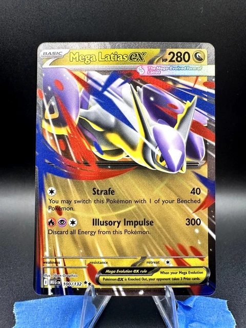 MEGA LATIAS EX - 100/132 ME01: Mega Evolution Holo $3.99 - PicClick CA