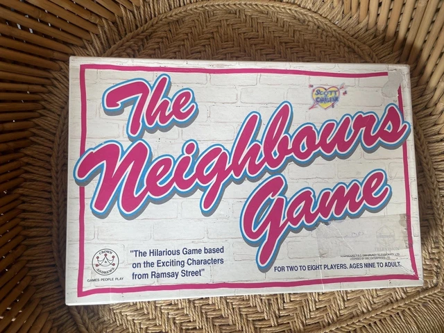 THE NEIGHBOURS GAME Vintage Board Game 80s £16.15 - PicClick UK