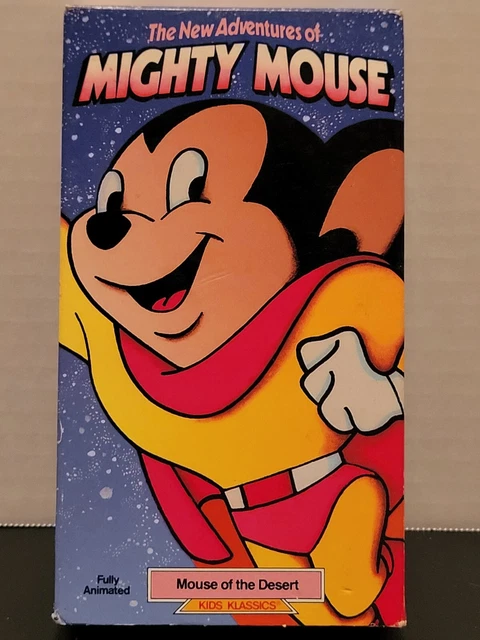 THE NEW ADVENTURES of Mighty Mouse (VHS, 1987) Mouse of the Desert £9. ...