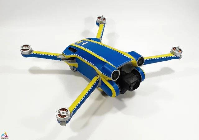 DJI MINI 3 PRO SKIN DESIGN: police without coat of arms and writing £26 ...