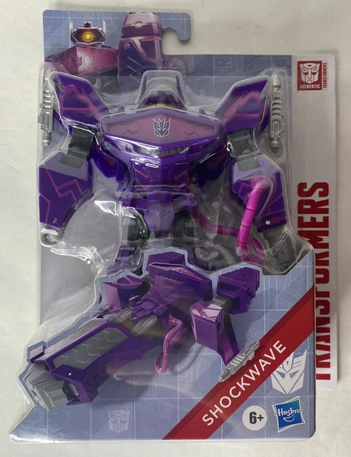 TRANSFORMERS AUTHENTICS SHOCKWAVE Decepticon Action Figure 2020 Hasbro ...