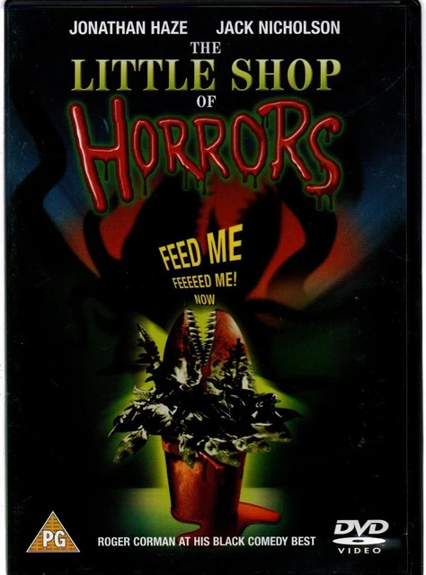 THE LITTLE SHOP Of Horrors (DVD) Jonathan Haze, Jackie Joseph, Jack ...