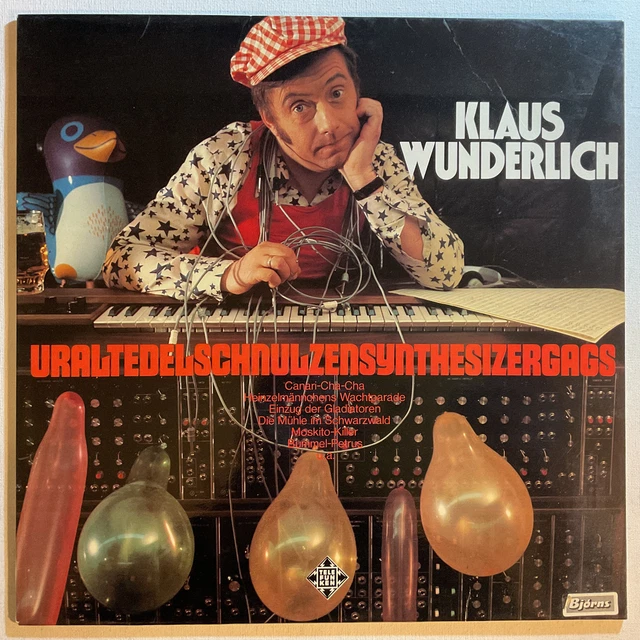 KLAUS WUNDERLICH URALTEDELSCHNULZENSYNTHESIZERGASS N/Mint 1974 LP ...