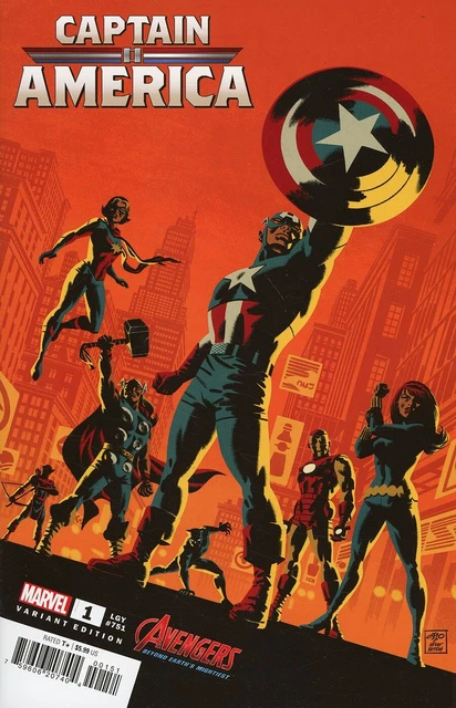 CAPTAIN AMERICA VOL 10 #1 Copertina B Cho 60° Anniversario Marvel 2023 ...