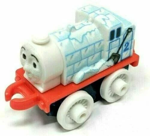 THOMAS & FRIENDS Minis Train Ice and Snow Edward 4cm Mini Engine #499 £ ...