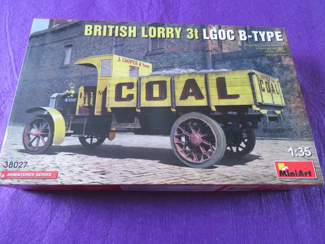 BRITISH LORRY 3T LGOC B-type Model kit 1/35 scale £40.00 - PicClick UK