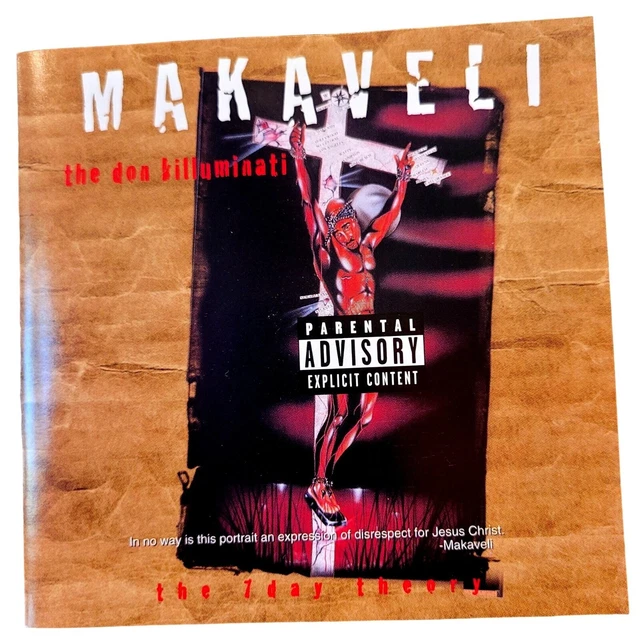 MAKAVELI THE DON Killuminati The 7 Day Theory CD 1996 Death Row Records ...