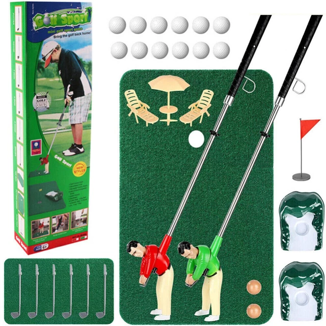 INDOOR MINI GOLF Game Golfing Man Indoor Golf Game Indoor Mini Golf ...