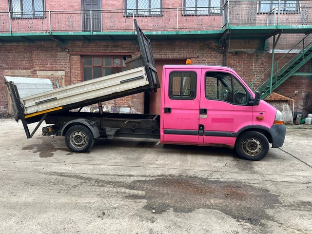 RENAULT MASTER TIPPER, Dropside With Tail Lift, direct council, 116k ...