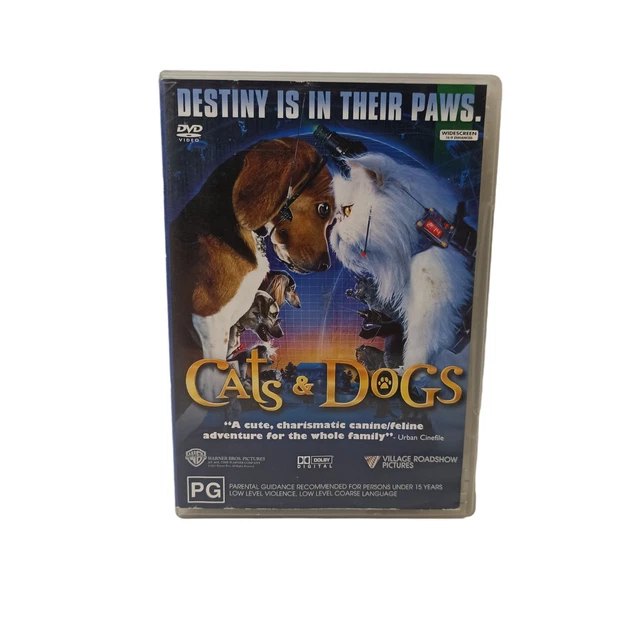 CATS & DOGS DVD Action Spy Adventure Animals Animation Children Kids ...