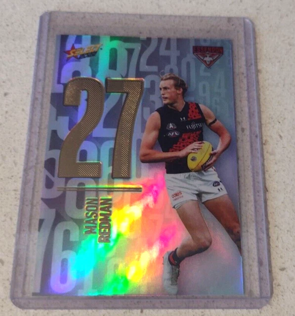 FOOTY STARS 2022 Mason Redman numbers daylight AFL cards 161/190 ND57 ...