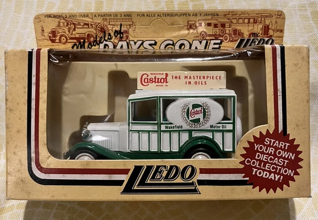 VINTAGE LLEDO MODELS Of Days Gone Castrol Motor Oil Diecast Made In ...