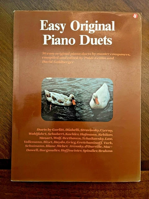 EASY ORIGINAL PIANO Duets - 50 Easy Original Piano Duets by Master ...