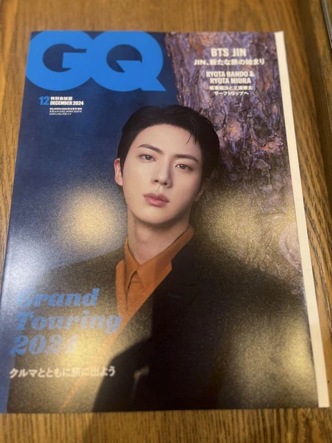 BTS JIN GQ Japan Magazine December 2024 Issue Used £51.25 - PicClick UK