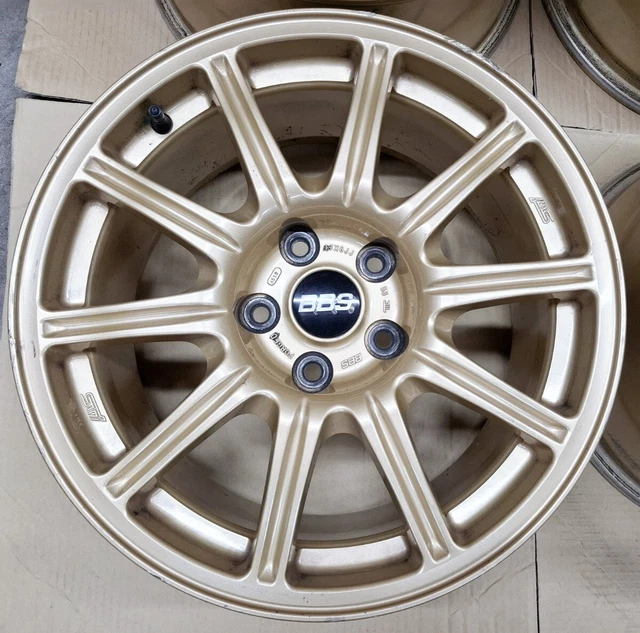 JDM SUBARU IMPREZA WRX STI genuine BBS wheel 4Book GDB GRB Forester Le ...