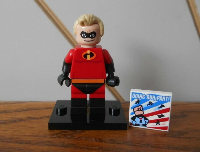 MR INCREDIBLE DISNEY series LEGO minifigure THE INCREDIBLES packet ...