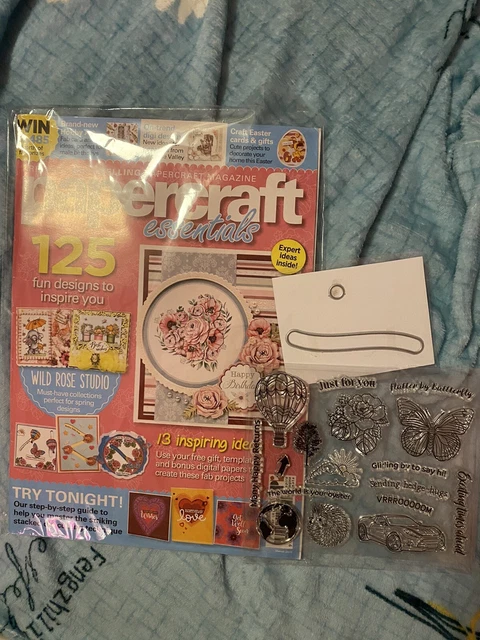 CRAFT CLEAROUT -BRAND New PaperCraft Essentials Magazine Issue 157 £3. ...