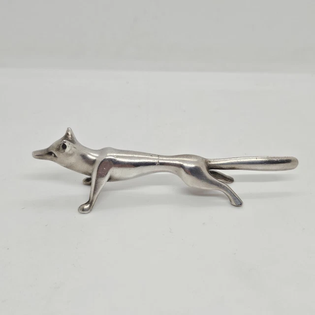 OMEGA WMF ART Deco Knife Rest Wolf Animal 1910 Silver Plate $123.60 ...