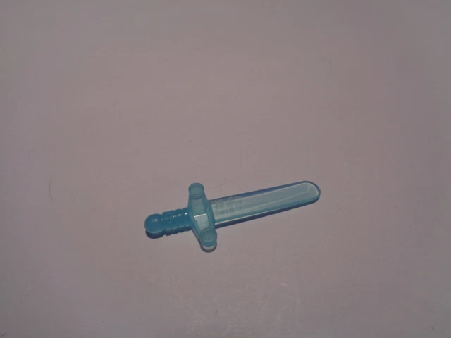 LEGO MINIFIGURE, WEAPON Sword Shortsword Elaborate Hilt (76764) Trans ...