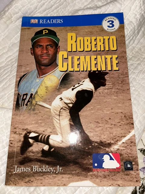 TIMBRE 2001 MLB Roberto Clemente Reading Alone Level 3 DK ! Pas ex ...