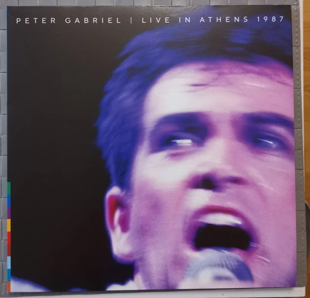 PETER GABRIEL: LIVE in Athens 1987, Double LP Vinyl, Top Zustand EUR 17 ...