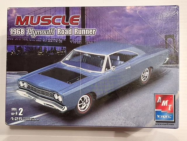 AMT ERTL MUSCLE 1968 Plymouth Road Runner Model Kit EUR 26,30 - PicClick DE