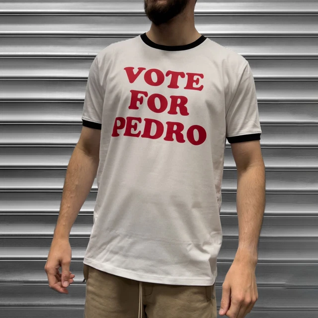 VOTE POUR PEDRO Napoléon Dynamite Film Contraste T Shirt Drôle ...