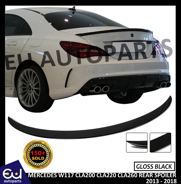 FOR MERCEDES CLA W117 C117 Amg Style Wing Rear Trunk Boot Spoiler Lip ...