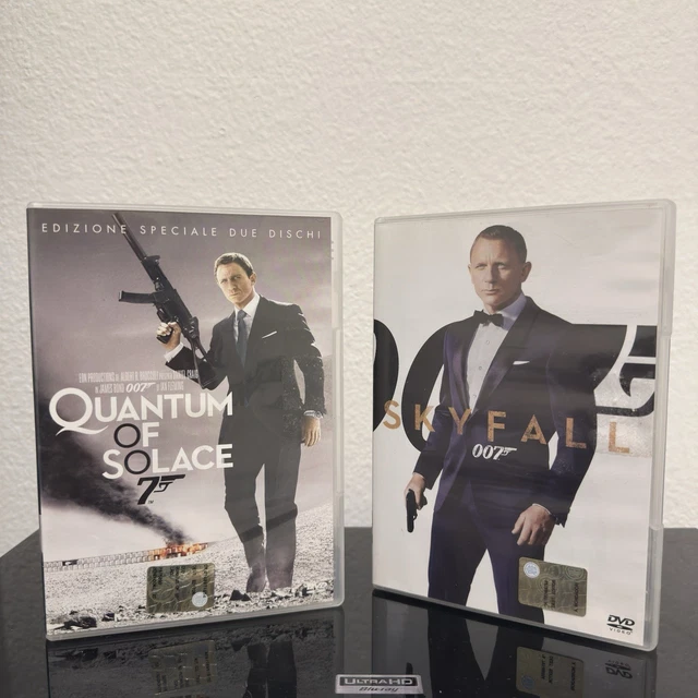 PACCHETTO 2 DVD James Bond - Skyfall + Quantum of Solace. 007 EUR 4,85 ...