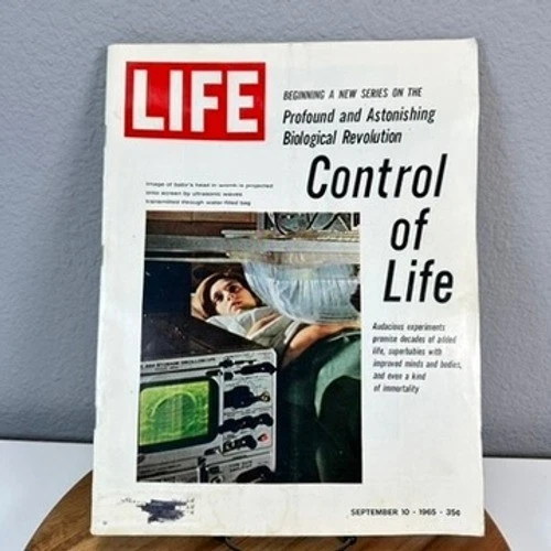 LIFE MAGAZINE SEPTEMBER 10 1965 Vintage Collectible Ads Control of Life ...
