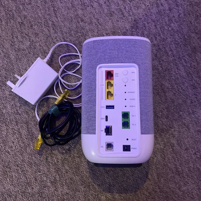 VODAFONE ULTRA HUB Super WiFi 6e Router WiFi Booster preowned With ...