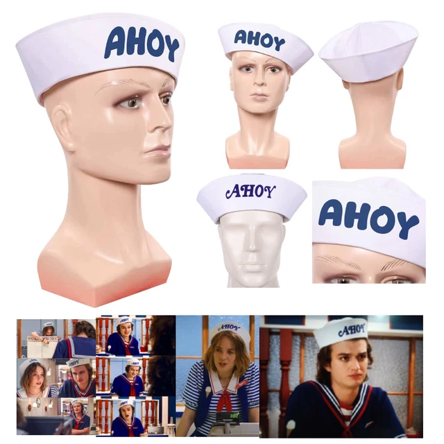 ROBIN BUCKLEY/STEVE HARRINGTON Cosplay Hats Cap Halloween Accessories ...