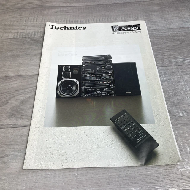 TECHNICS HI-FI SEPARATES Catalogue 360 Series Vintage Stereo Brochure £ ...