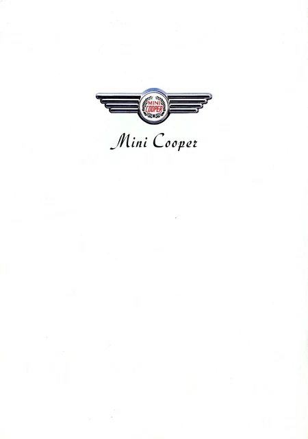 ROVER MINI COOPER Prospekt 1991 F brochure french catalog prospectus ...