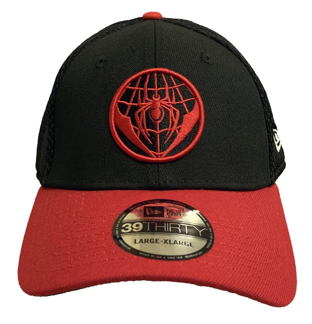MARVEL NEO SPIDER-MAN Miles Morales Symbole New Era Cap 39THIRTY Ajusté ...