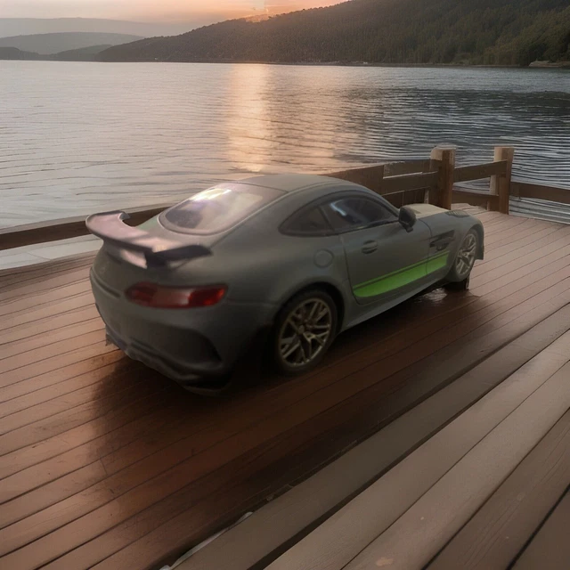 CMJ RC OFFICIALLY Licensed Mercedes AMG GTR Pro Large Remote Controlled ...