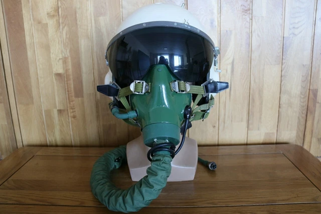 EARLY CHINESE AIR Force MiG-21 Fighter Pilot Helmet,Oxygen Mask, £349. ...