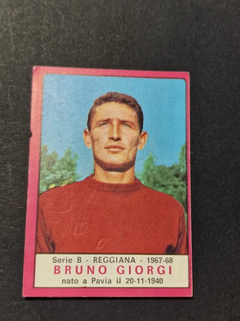 FIGURINA CALCIATORI PANINI 1967 - 68 Bruno Giorgi Reggiana EUR 4,00 ...