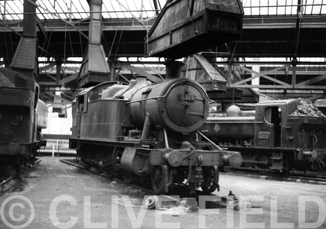 RAILWAY B/W Negative 6x4 cm GWR 5219 Llanelly MPD, no date. £5.50 ...