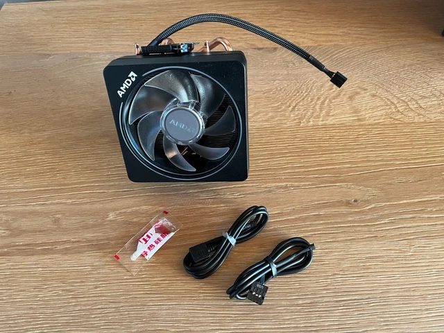 NEW! AMD WRAITH Prism RGB LED CPU Cooler Ryzen 5/7/9 AM4/AM2/AM3/AM3+ 4 ...