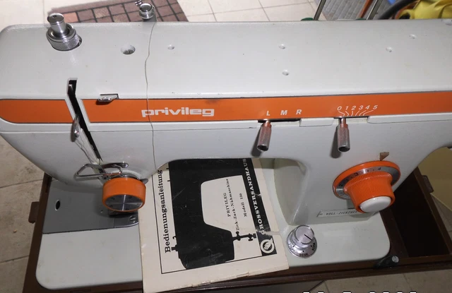 NÄHMASCHINE PRIVILEG MOD.370 mit Transportkoffer EUR 50,00 - PicClick DE