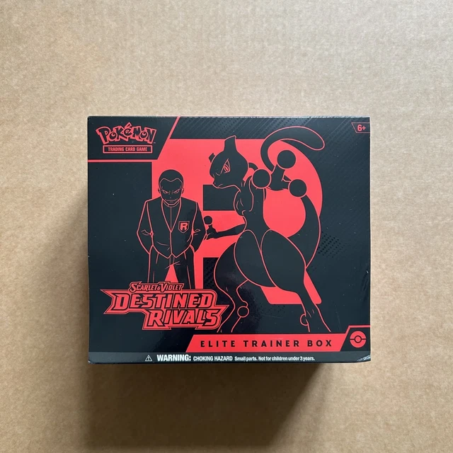 POKEMON TCG DESTINED Rivals ETB Elite Trainer Box - Brand New & Factory ...