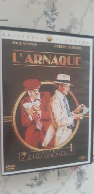 L'ARNAQUE - FILM en blu-ray zone B - PAUL NEWMAN et ROBERT REDFORD EUR ...