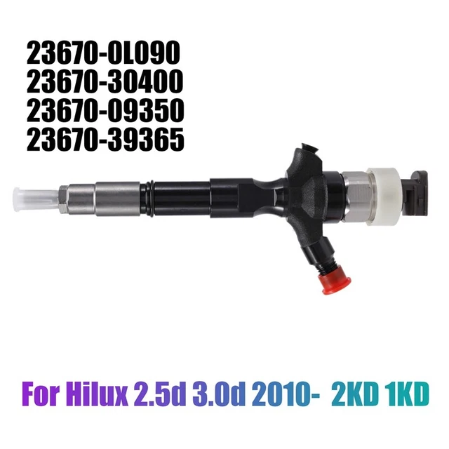 COMMON RAIL INJECTOR 23670-39365 / 23670-09350 / 23670-30400 for 2.5D ...