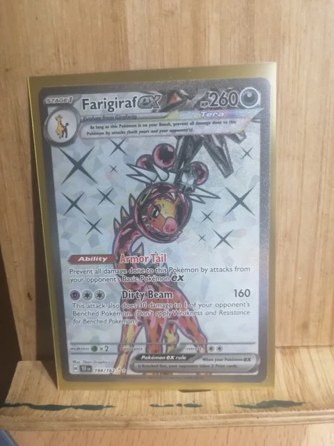 POKEMON TCG FARIGIRAF ex 194/162 Temporal Forces Ultra Rare EUR 4,39 ...