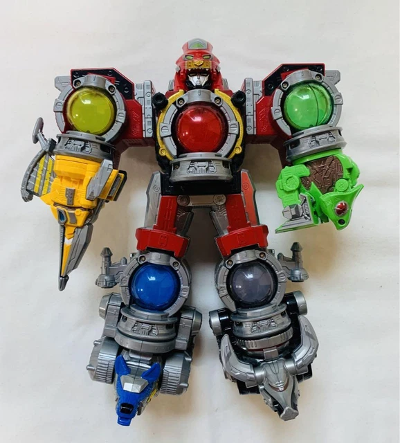POWER RANGERS COSMIC Fury Kyuranger DX KyurenOh Megazord Kyutama BANDAI ...