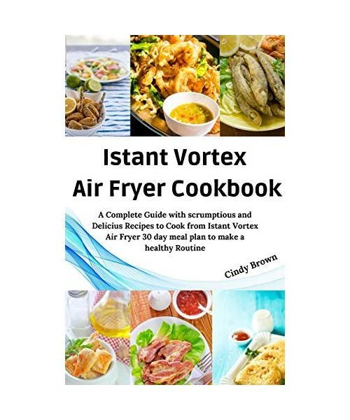 INSTANT VORTEX AIR Fryer Cookbook: A Complete Guide with Scrumptious ...
