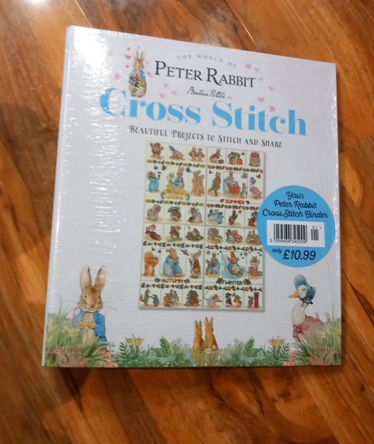 BEATRIX POTTER,THE WORLD Of Peter Rabbit Cross Stitch Binder.Store All ... BEATRIX POTTER,THE WORLD Of Peter Rabbit Cross Stitch Binder.Store All ...