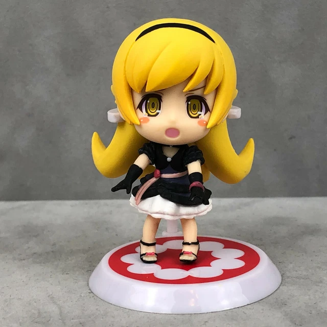RARE BANPRESTO MONOGATARI Series Oshino Shinobu Black Chibi Kyun-Chara ...